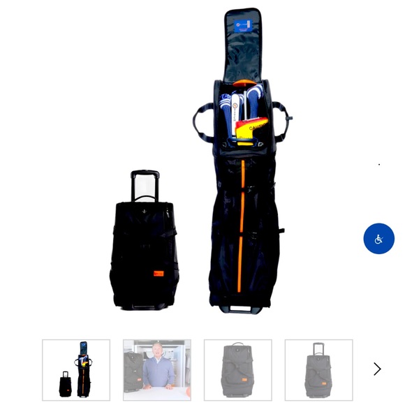 Stitch | Bags | Copy Stitch Rolling Mut Golf Travel Bag With Boca Grove ...